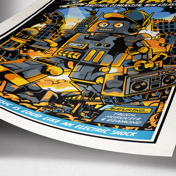 Intergalactic Planetary Poster - zigally