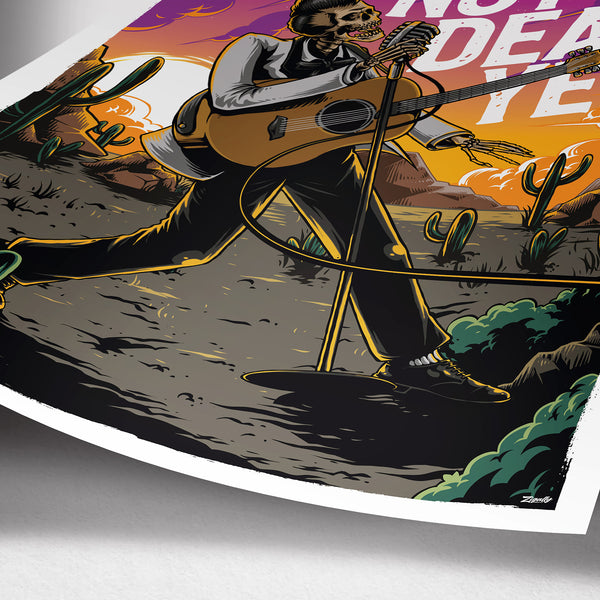 Not Dead Yet Poster - zigally